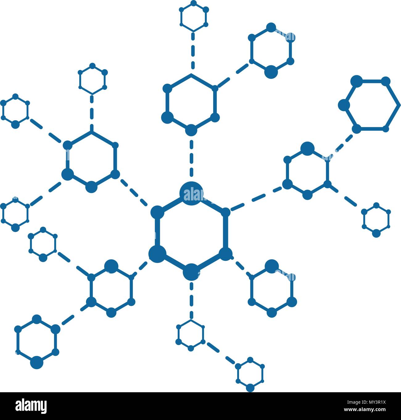 Abstract medical background substance and molecules design Stock Vector ...