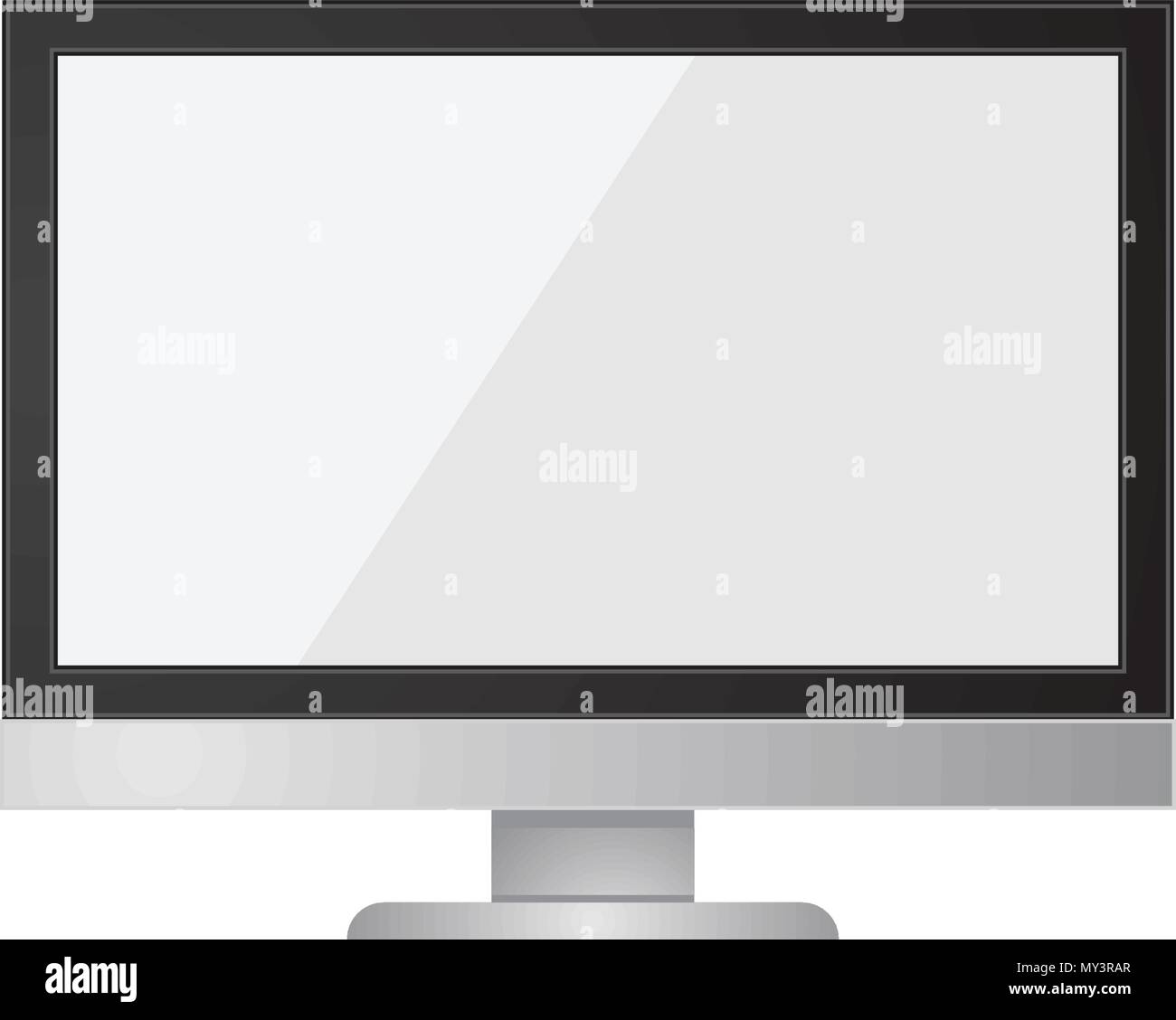 TV , LCD, LED, monitor icon vector illustration design Stock Vector ...