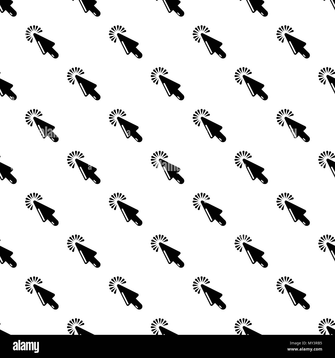 Cursor website icon, simple black style Stock Vector Image & Art - Alamy