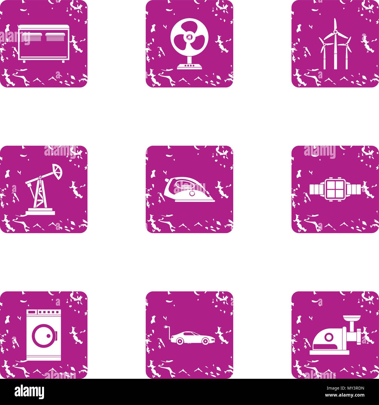 Wind power planning Stock Vector Images - Alamy