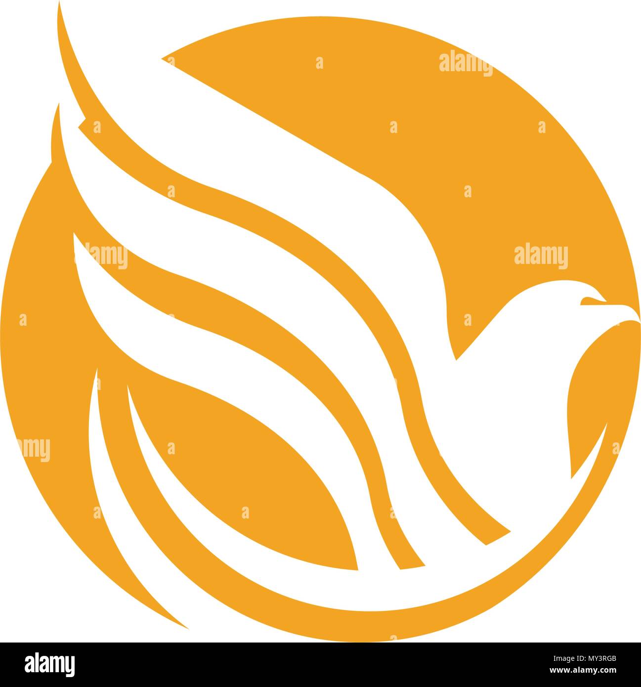 Falcon icon hi-res stock photography and images - Alamy