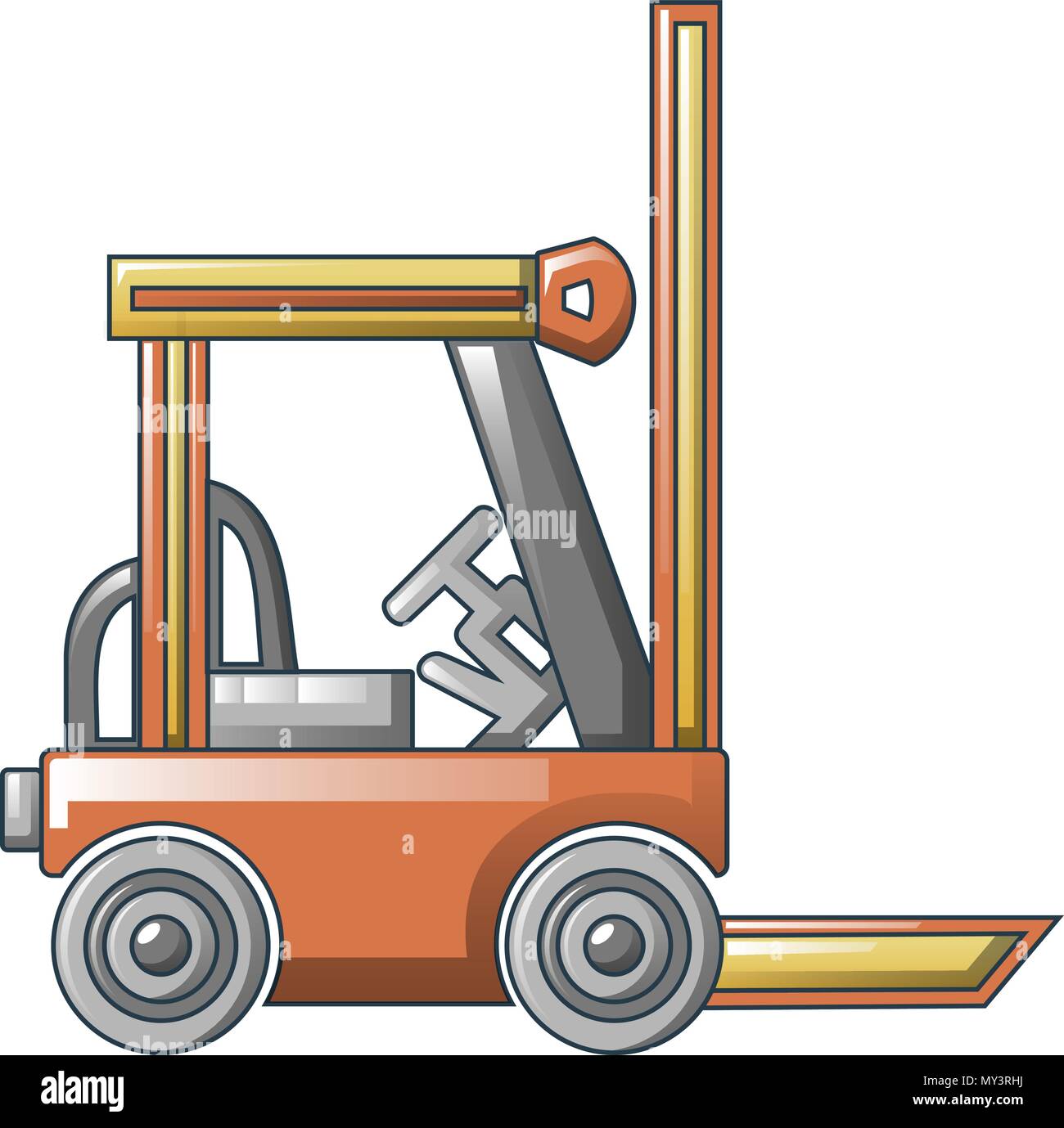 Lift Truck Stock Vector Images - Alamy