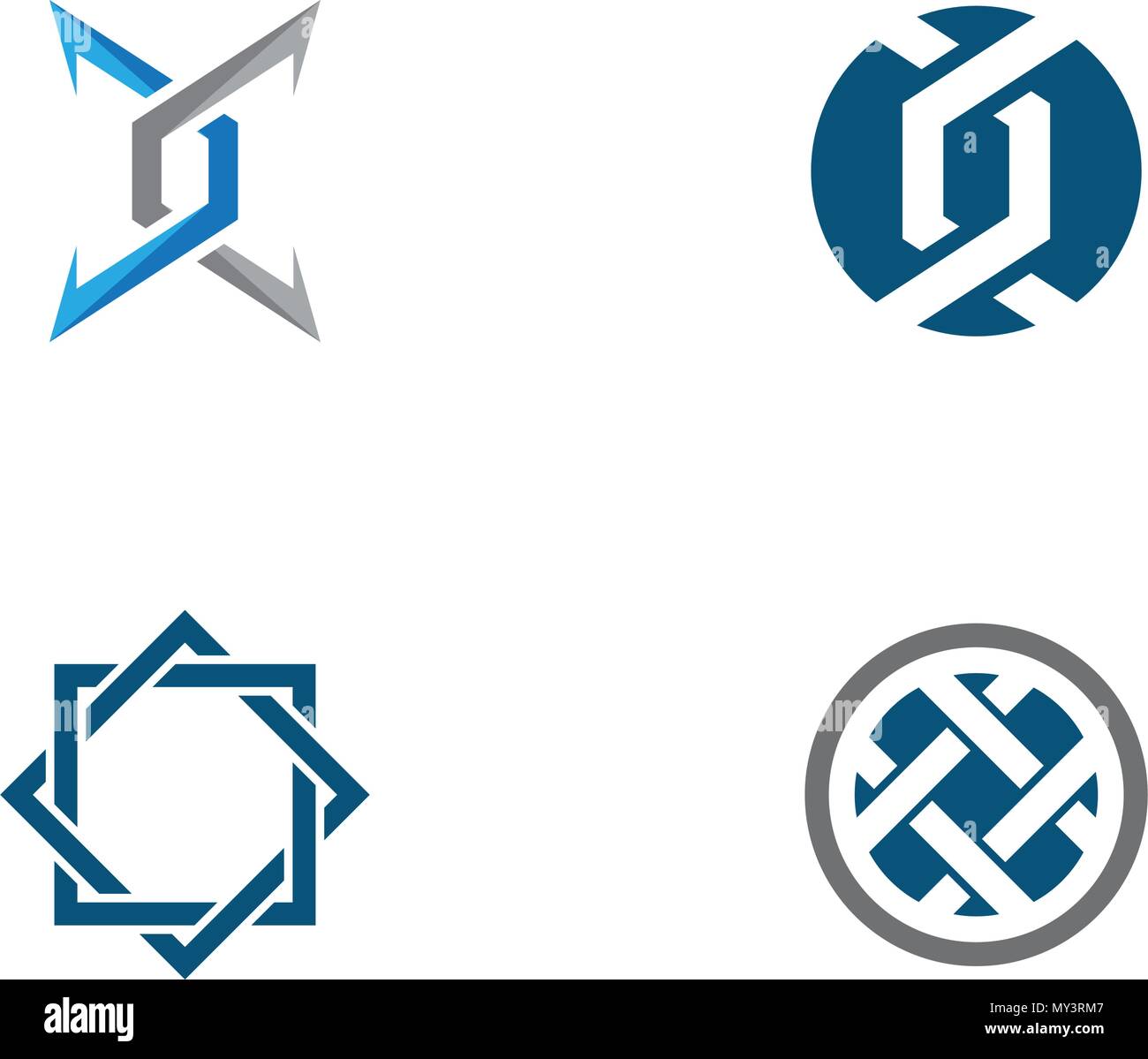 Business corporate abstract unity vector logo design template Stock ...