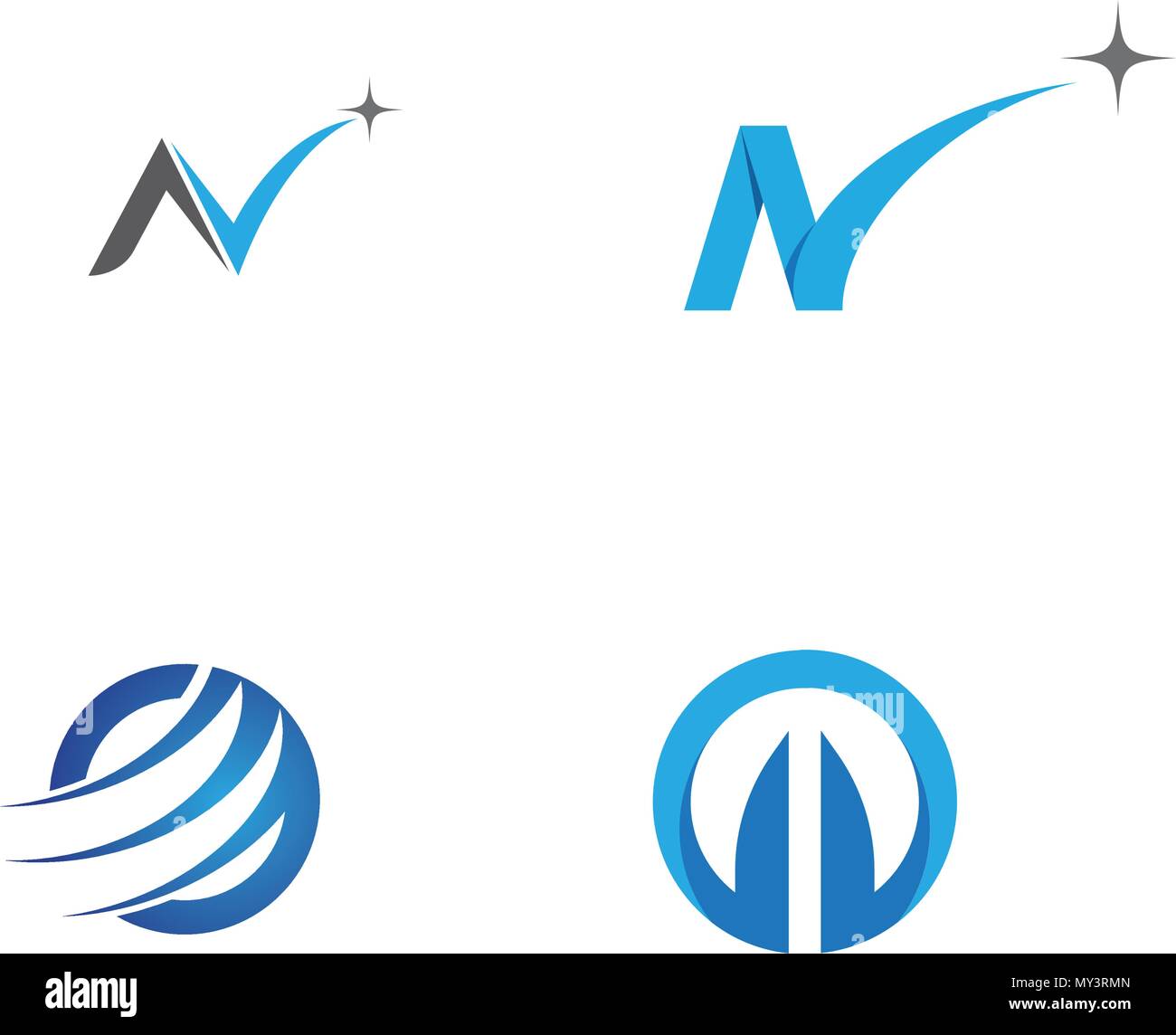 Faster Logo Template vector icon illustration design Stock Vector Image ...