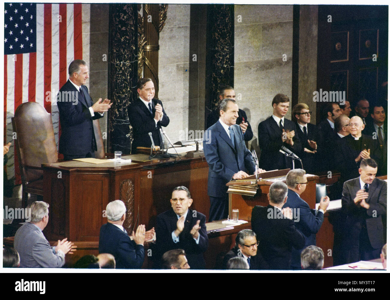 Richard nixon 1971 hi-res stock photography and images - Alamy