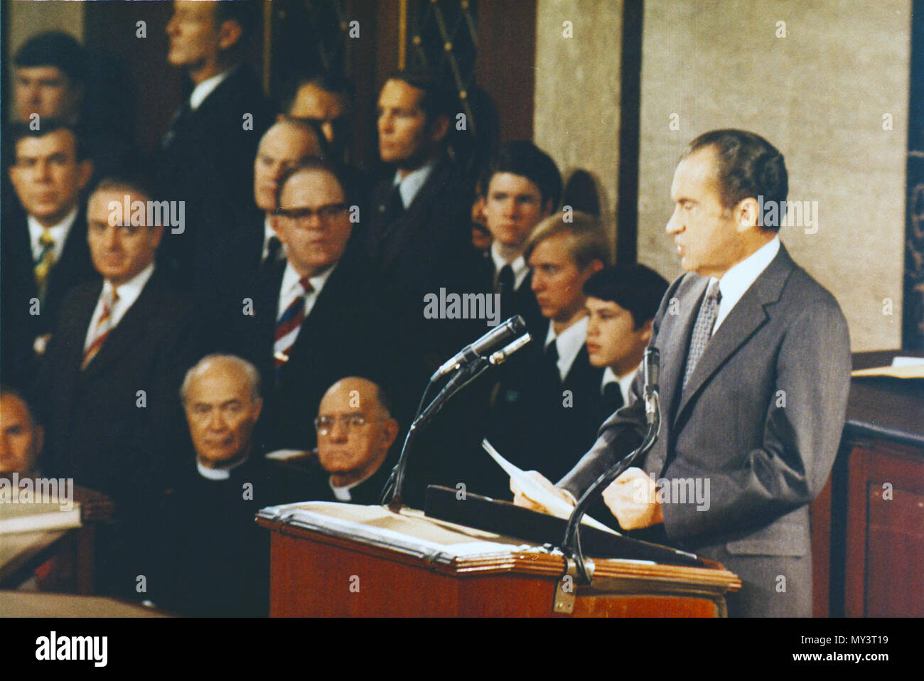 Richard nixon state of the union hi-res stock photography and images ...