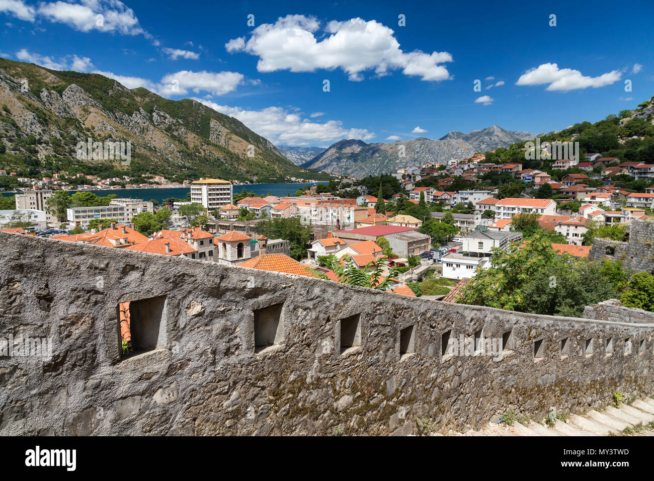 Steps above Kotor, Montenegro in Summer Stock Photo - Alamy