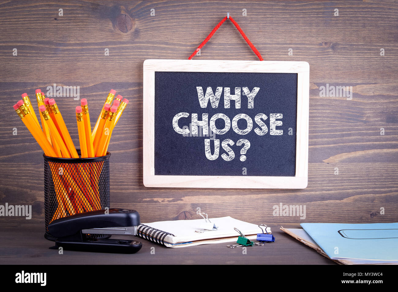 Why choose us hi-res stock photography and images - Alamy