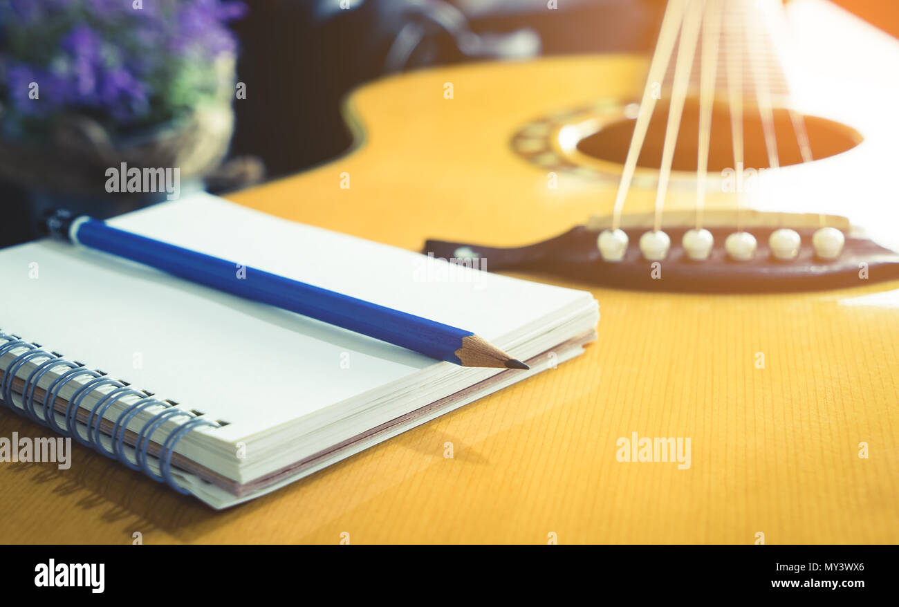 Song notebook hi-res stock photography and images - Alamy