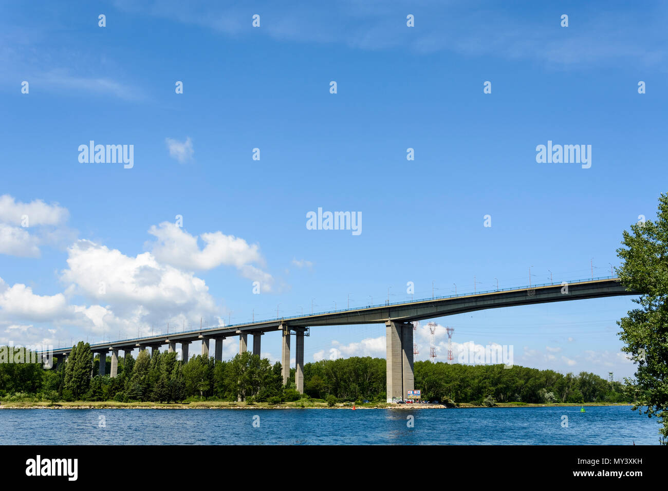 Asparuhov bridge in Varna, above the blacksea Stock Photo - Alamy