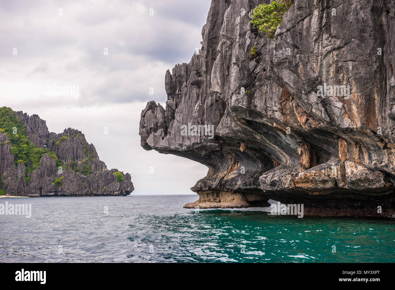 Scenic tropical island landscape, El Nido, Palawan, Philippines Stock ...