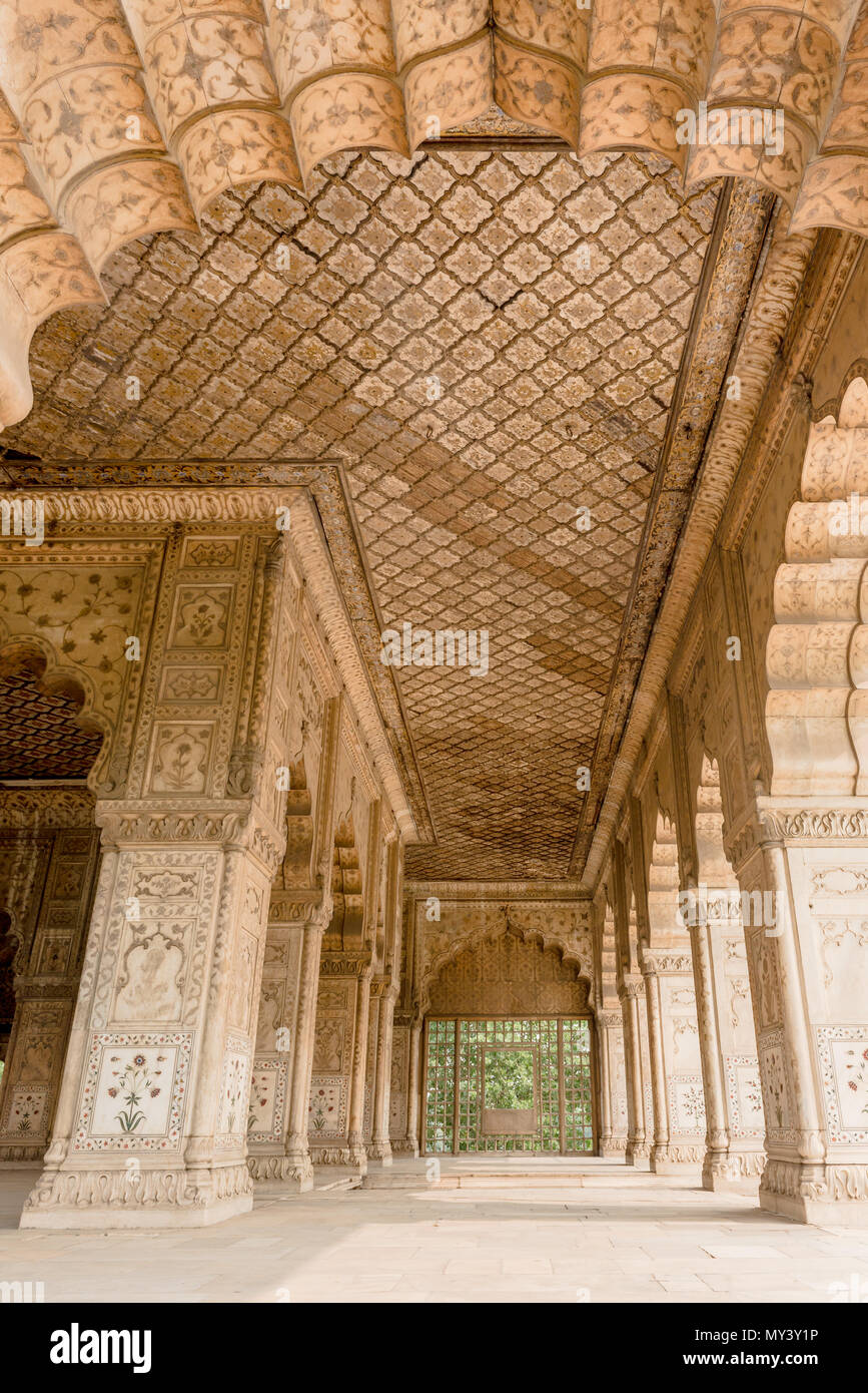 inside the red fort complex in dehli Stock Photo - Alamy