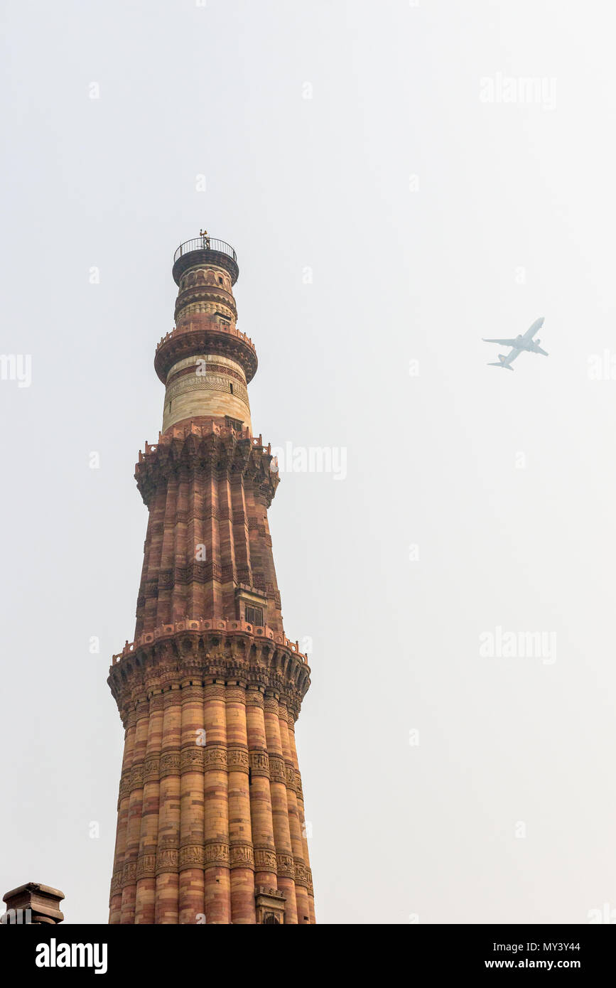 Qutb Minar complex in Delhi Stock Photo - Alamy