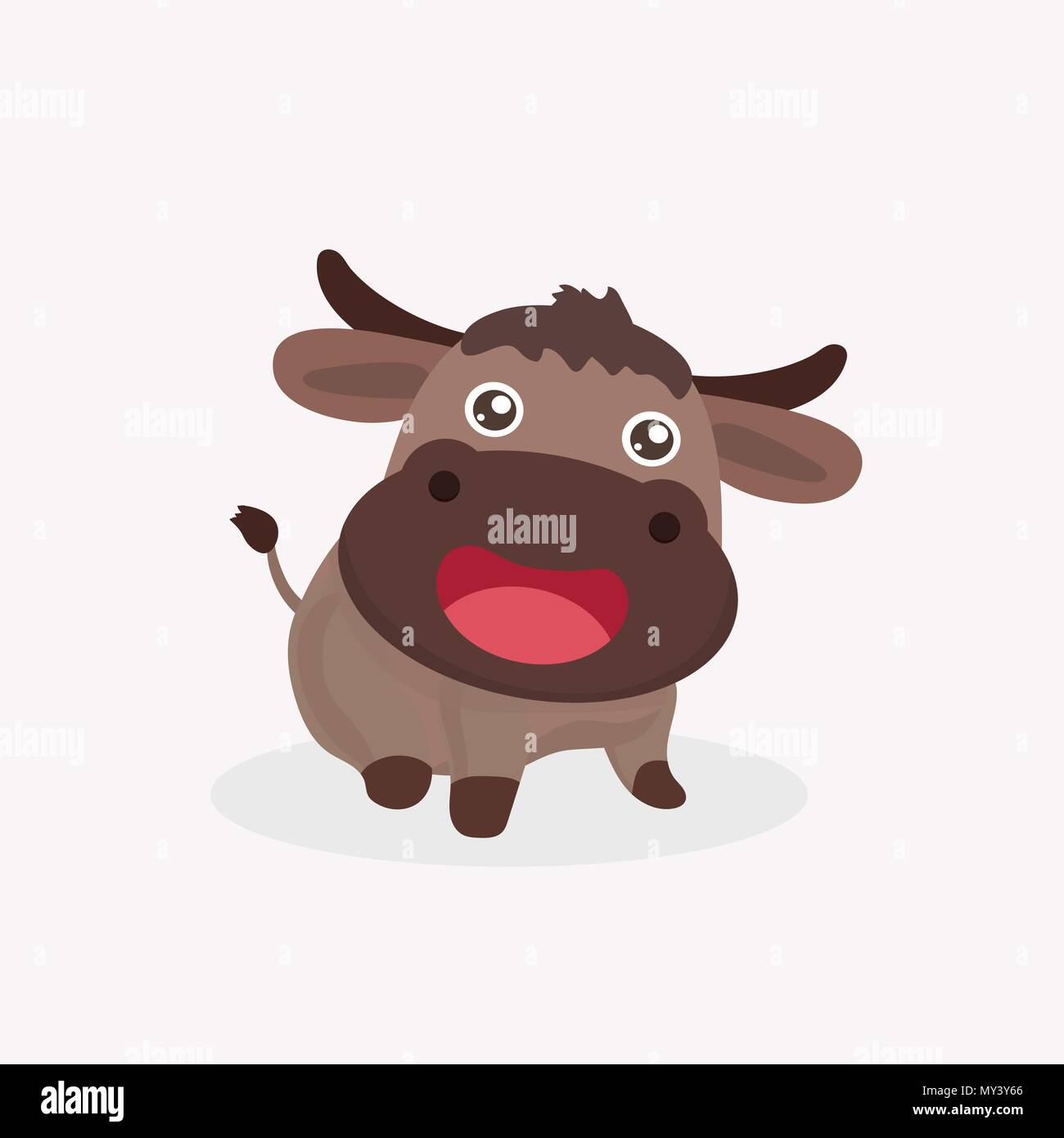 Prairie buffalo america Stock Vector Images - Alamy