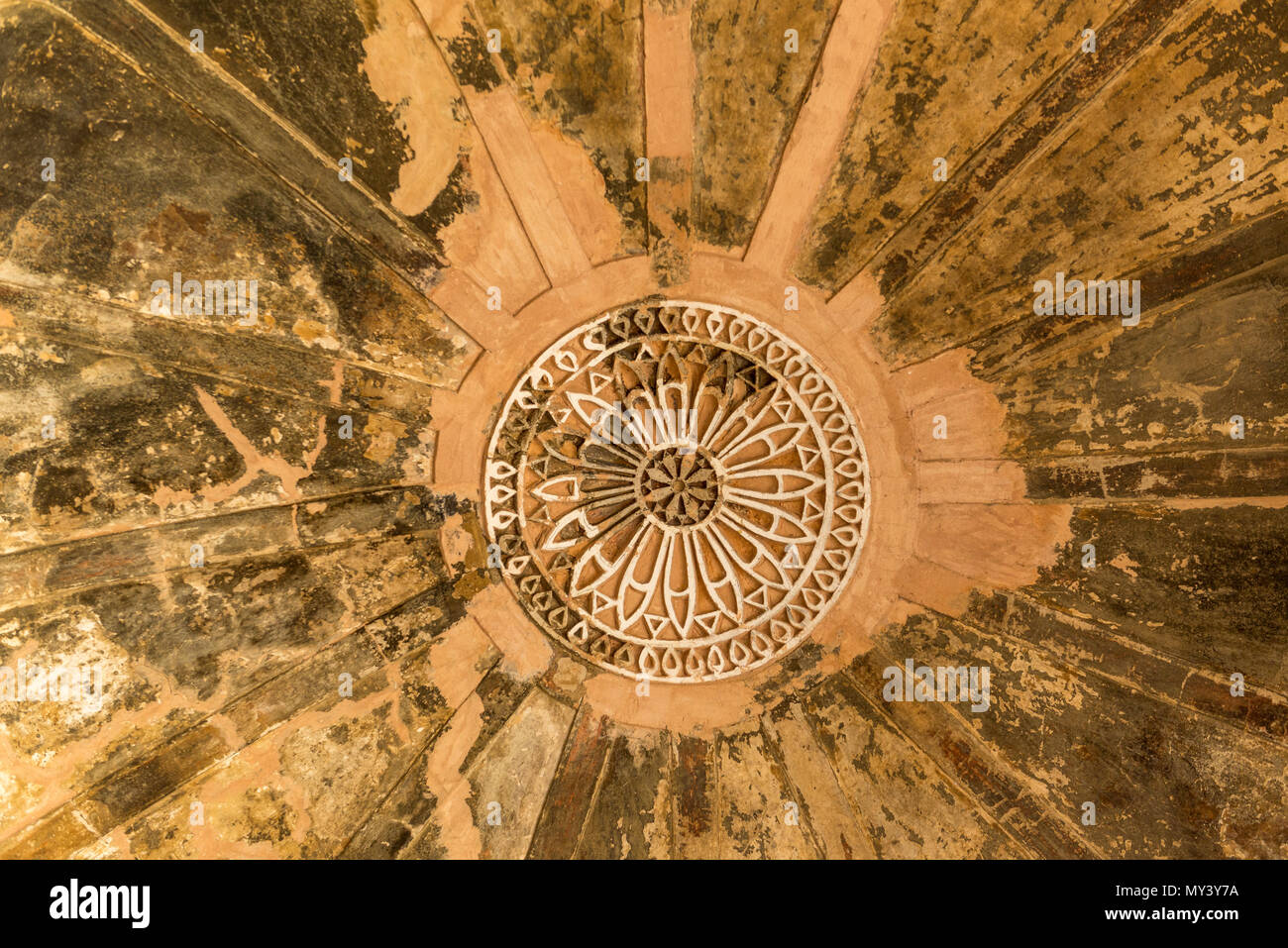 ceiling of a temple in Delhi Stock Photo - Alamy