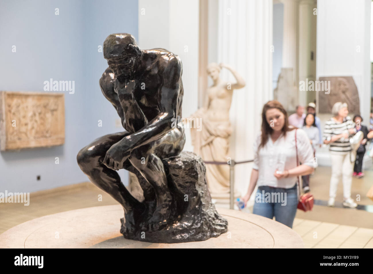 Rodin,The,Thinker,The Thinker,British Museum,London,capital,England,UK ...