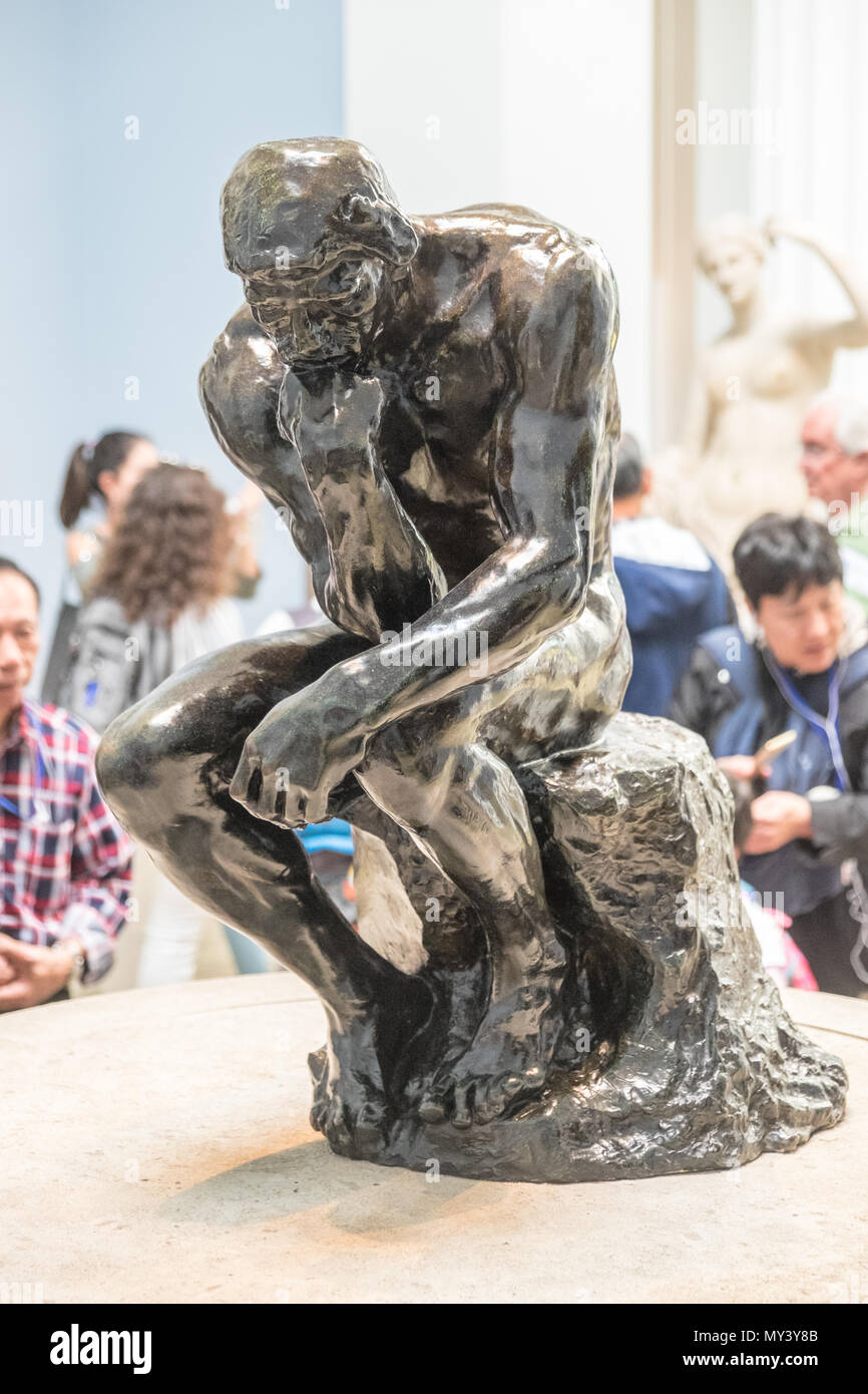 Rodin,The,Thinker,The Thinker,British Museum,London,capital,England,UK ...