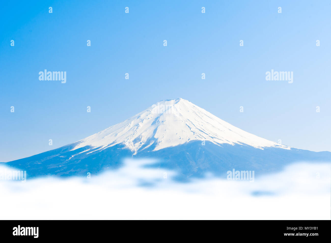 Fujisan , Mount Fuji view from Kawaguchiko lake, Japan Stock Photo - Alamy