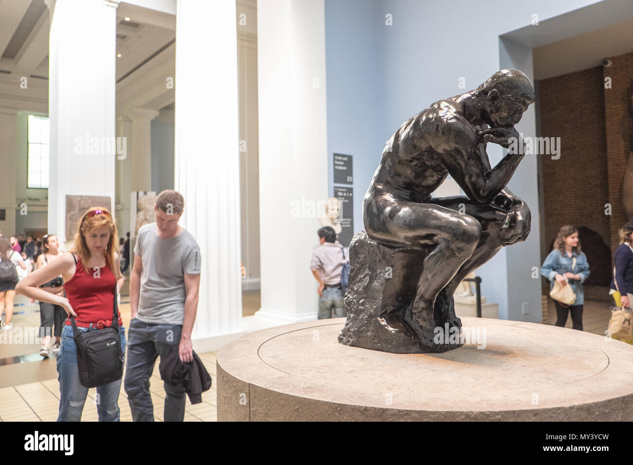 Rodin,The,Thinker,The Thinker,British Museum,London,capital,England,UK ...