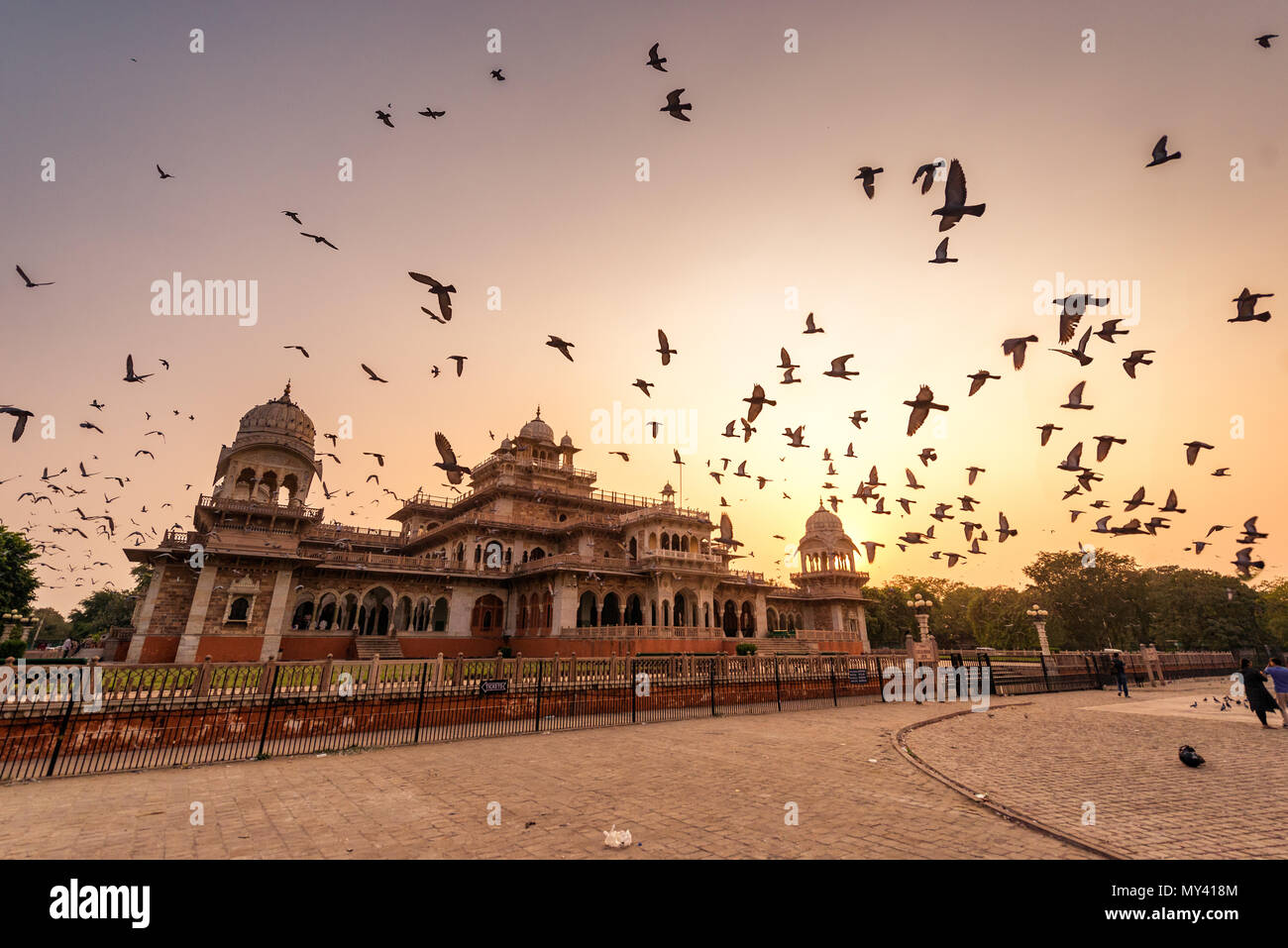 Albert Hall Museum in Jaipur, Rajasthan Stock Photo - Alamy