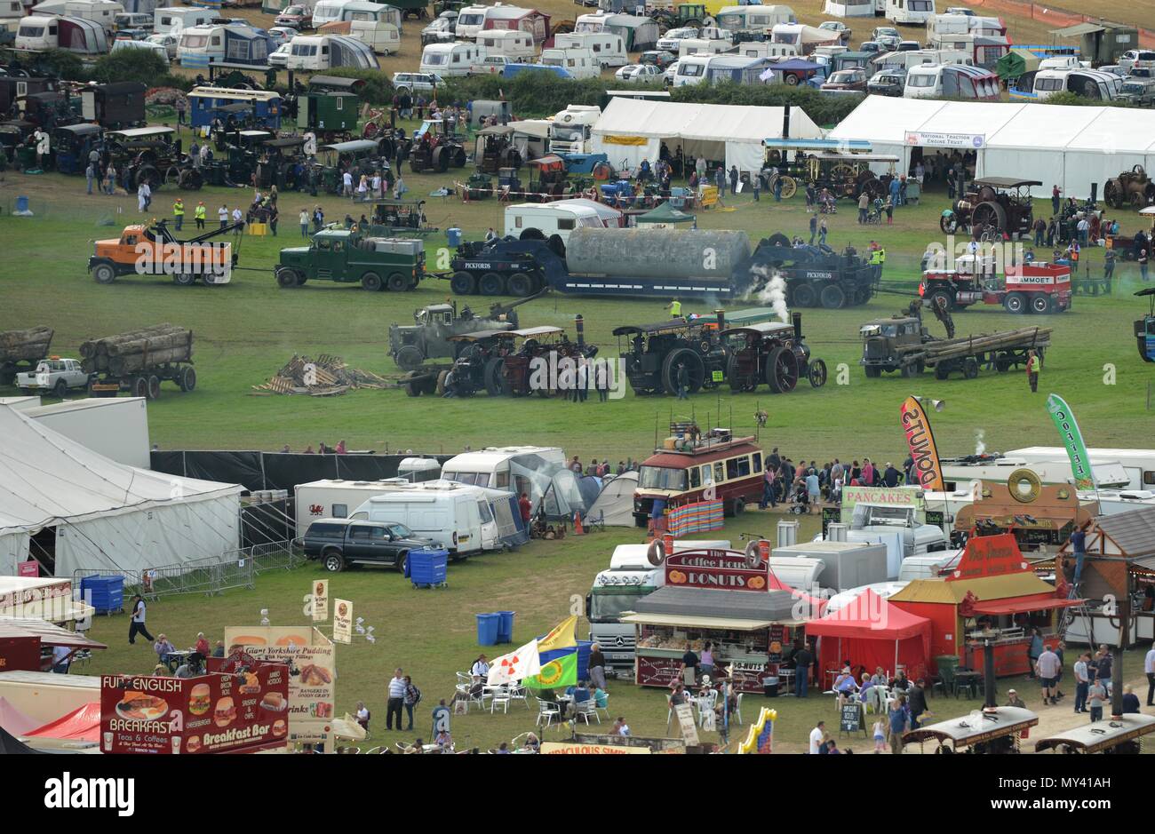 The Great Dorset Steam Fair Stock Photo - Alamy