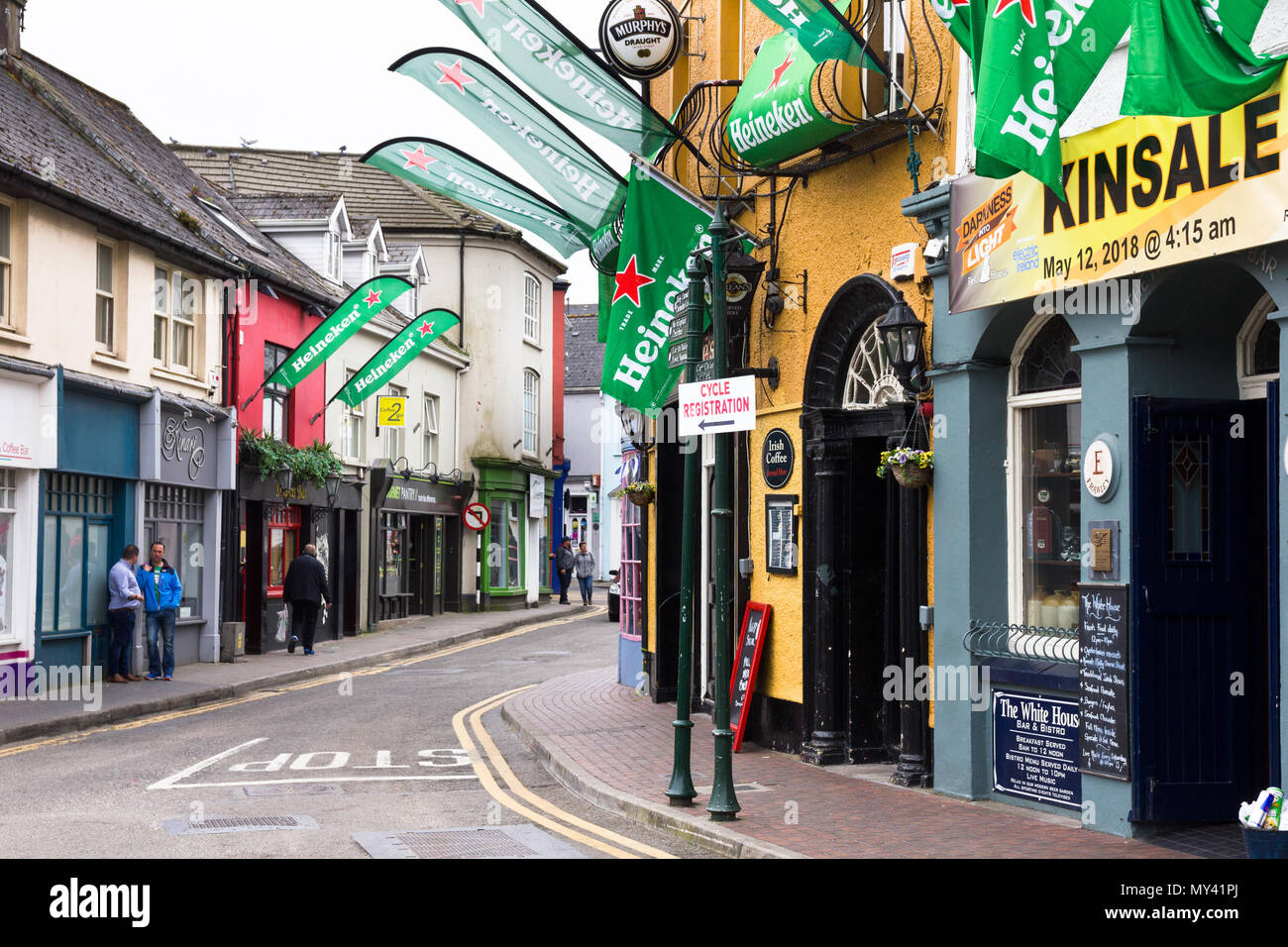 Colorful houses in Kinsale, Cork, Ireland Stock Photo - Alamy