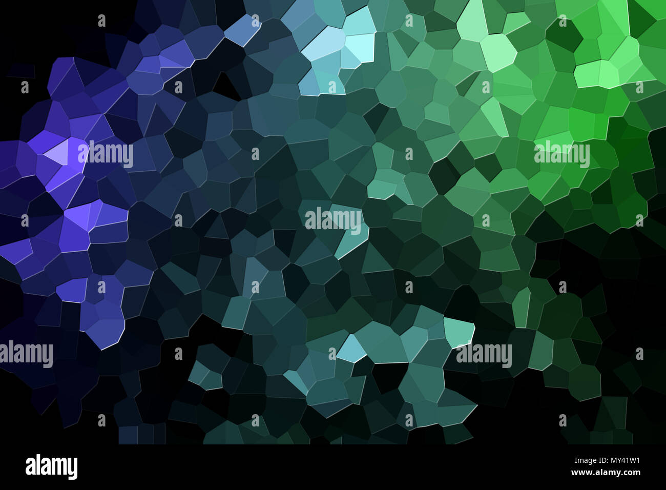 A photograph of an abstract geometric pattern from various polygons and ...