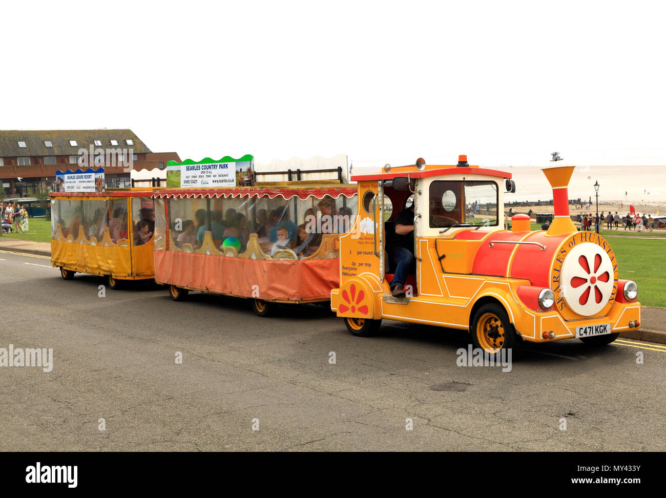 Searles Land Train, Hunstanton, Norfolk, UK Stock Photo - Alamy