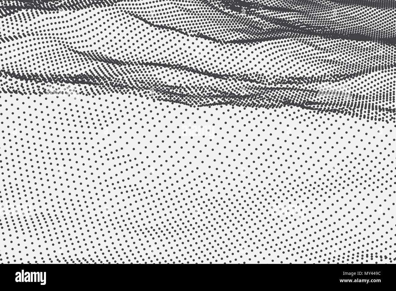 Abstract dots background. Vector illustration. Black dots particles ...