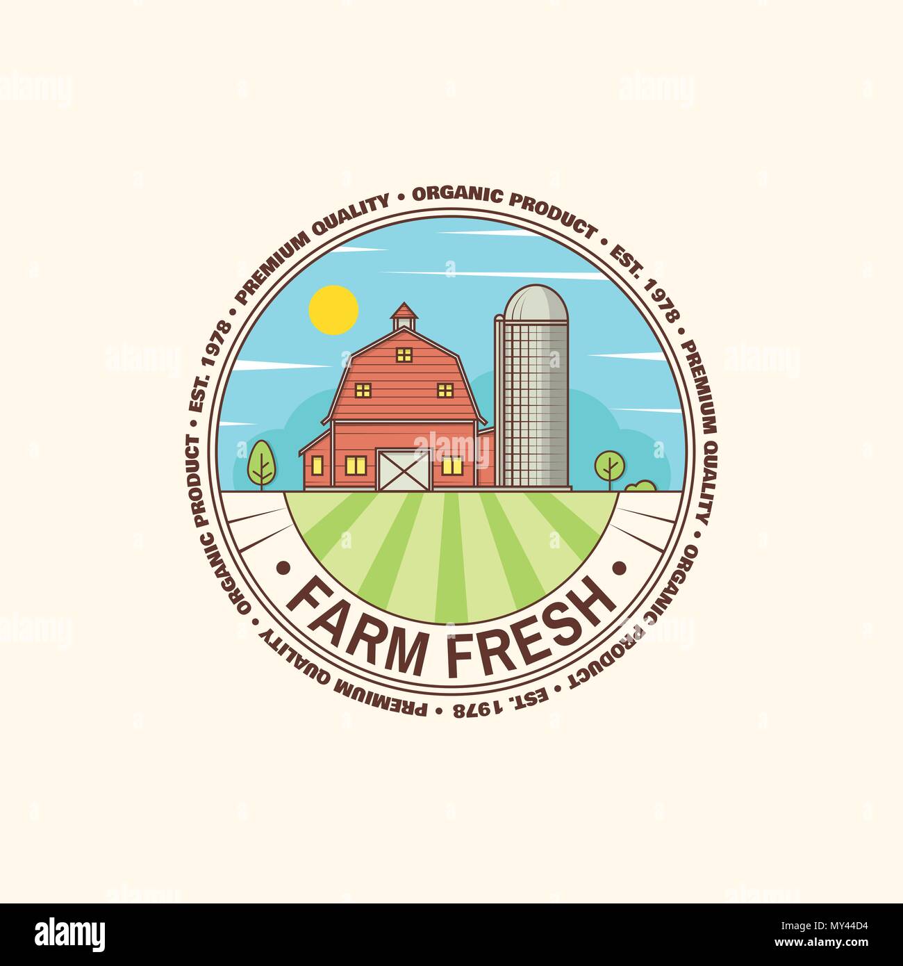 Shop in barn Stock Vector Images - Alamy