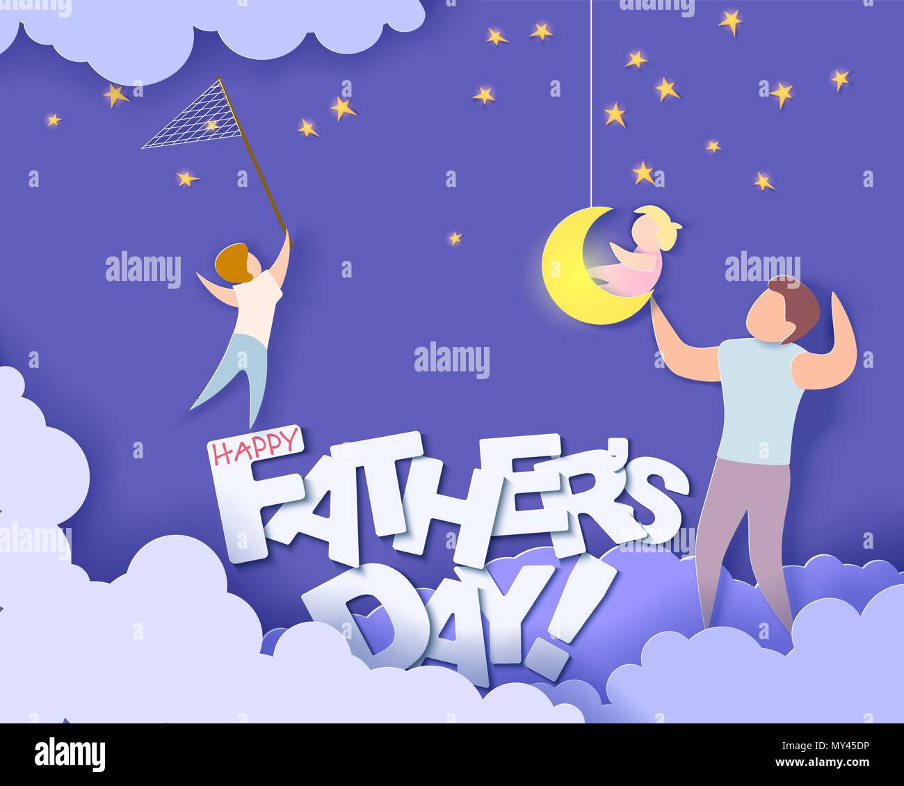 Lifestyle family light Stock Vector Images - Alamy