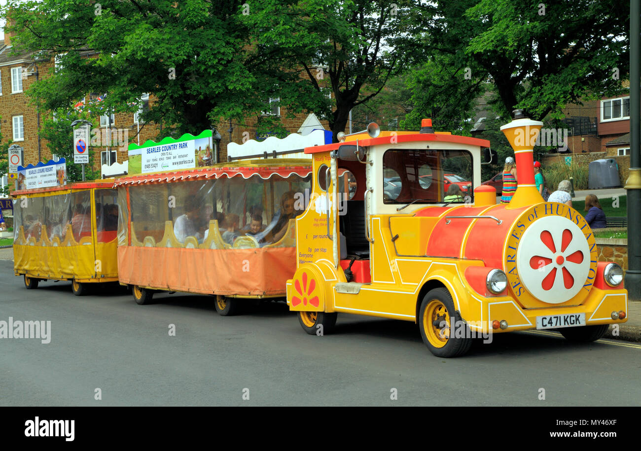 Searles Land Train, Hunstanton, Norfolk, UK Stock Photo - Alamy