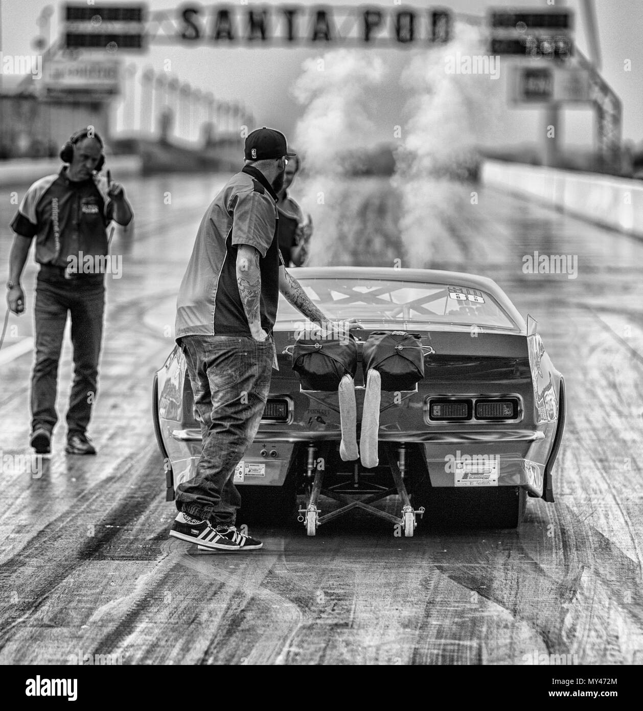 Santa pod drag racing hi-res stock photography and images - Alamy