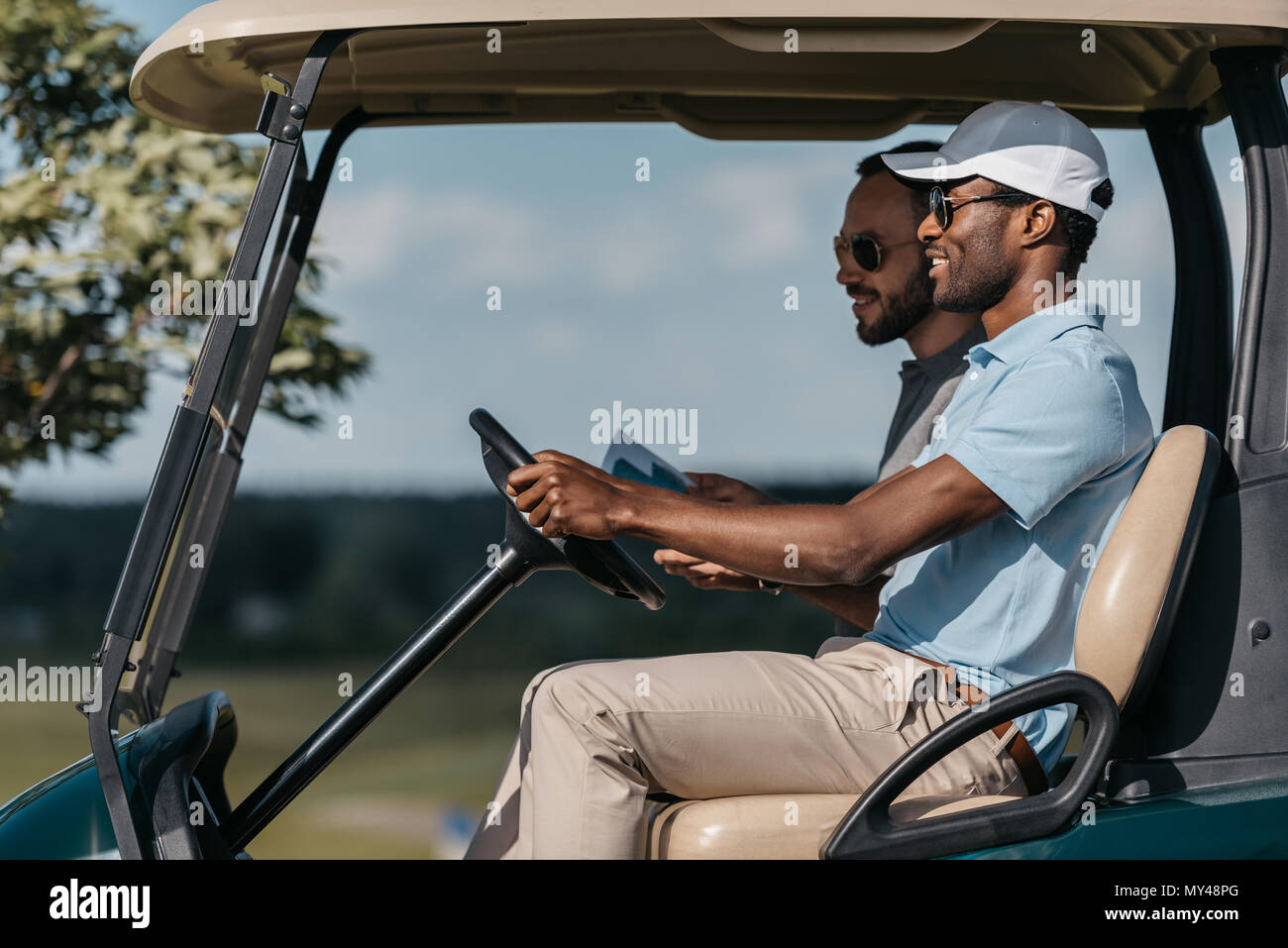 Talking while riding hi-res stock photography and images - Alamy