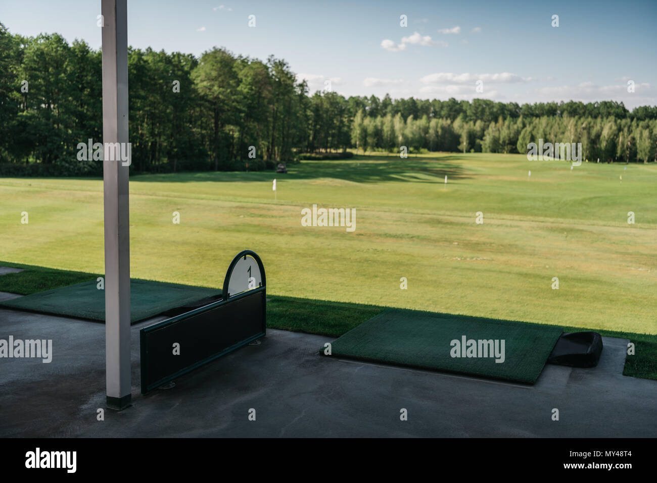Empty golf course hi-res stock photography and images - Alamy