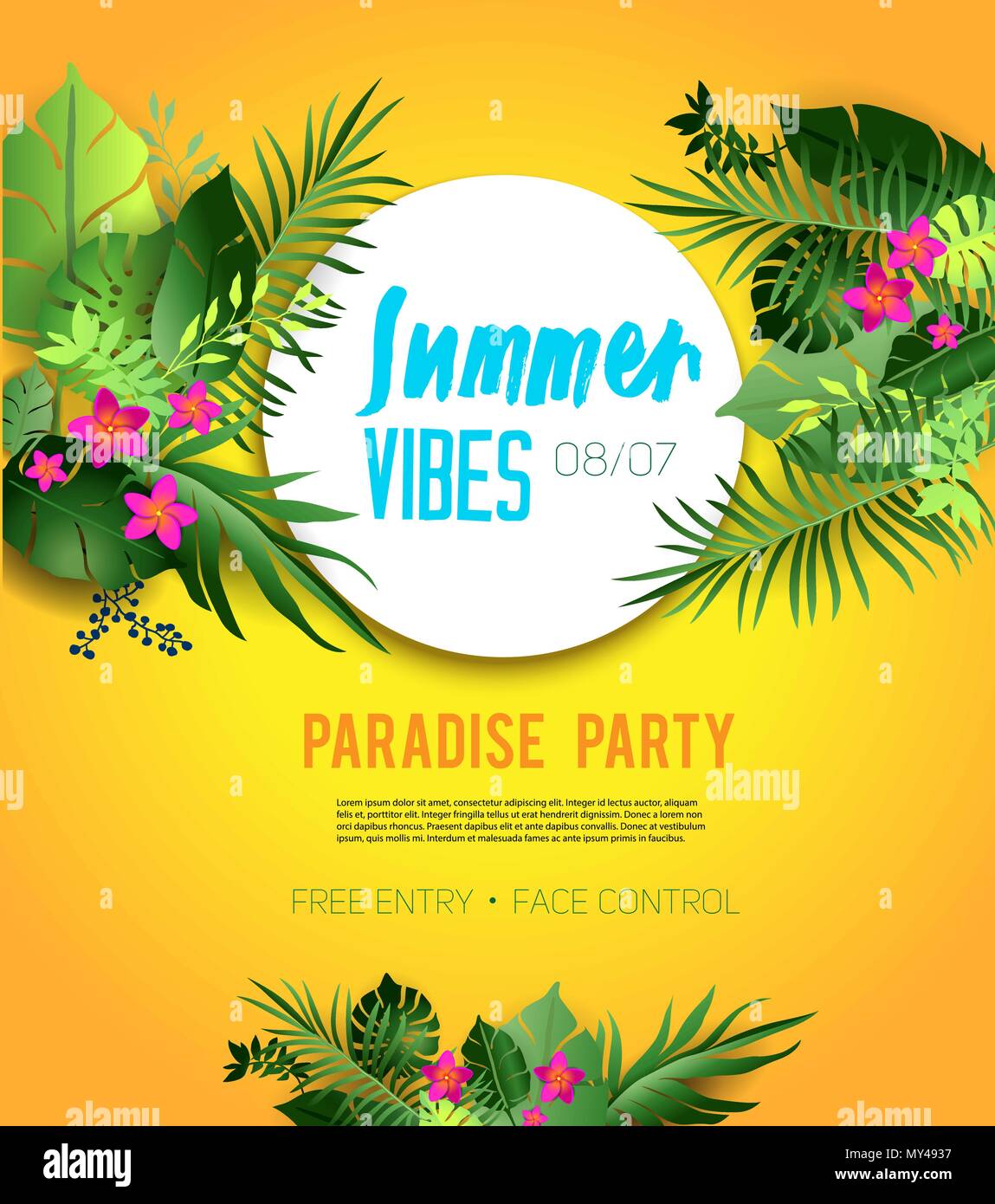 Yellow poster Stock Vector Images - Alamy