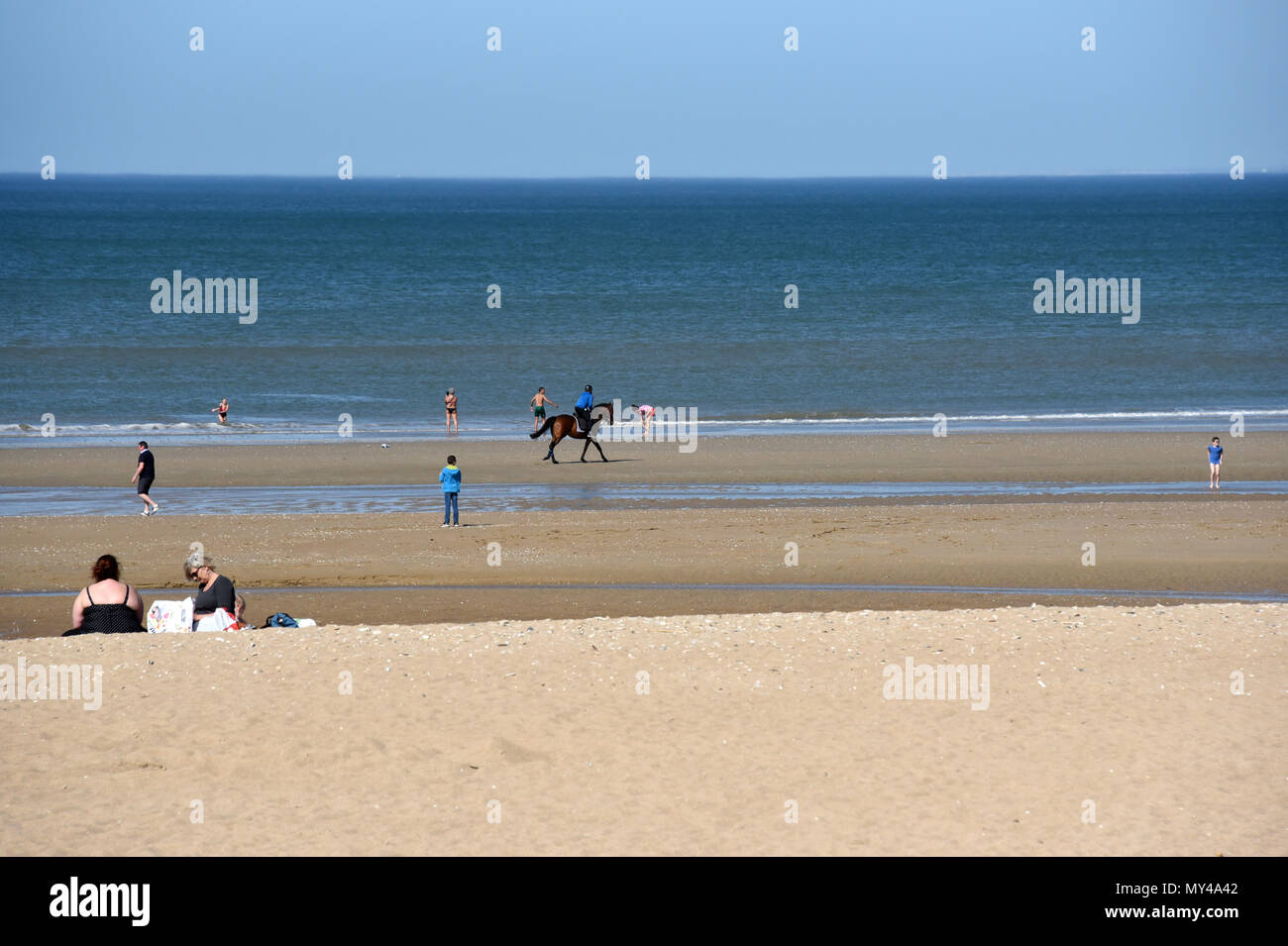 Merville franceville plage hi-res stock photography and images - Alamy