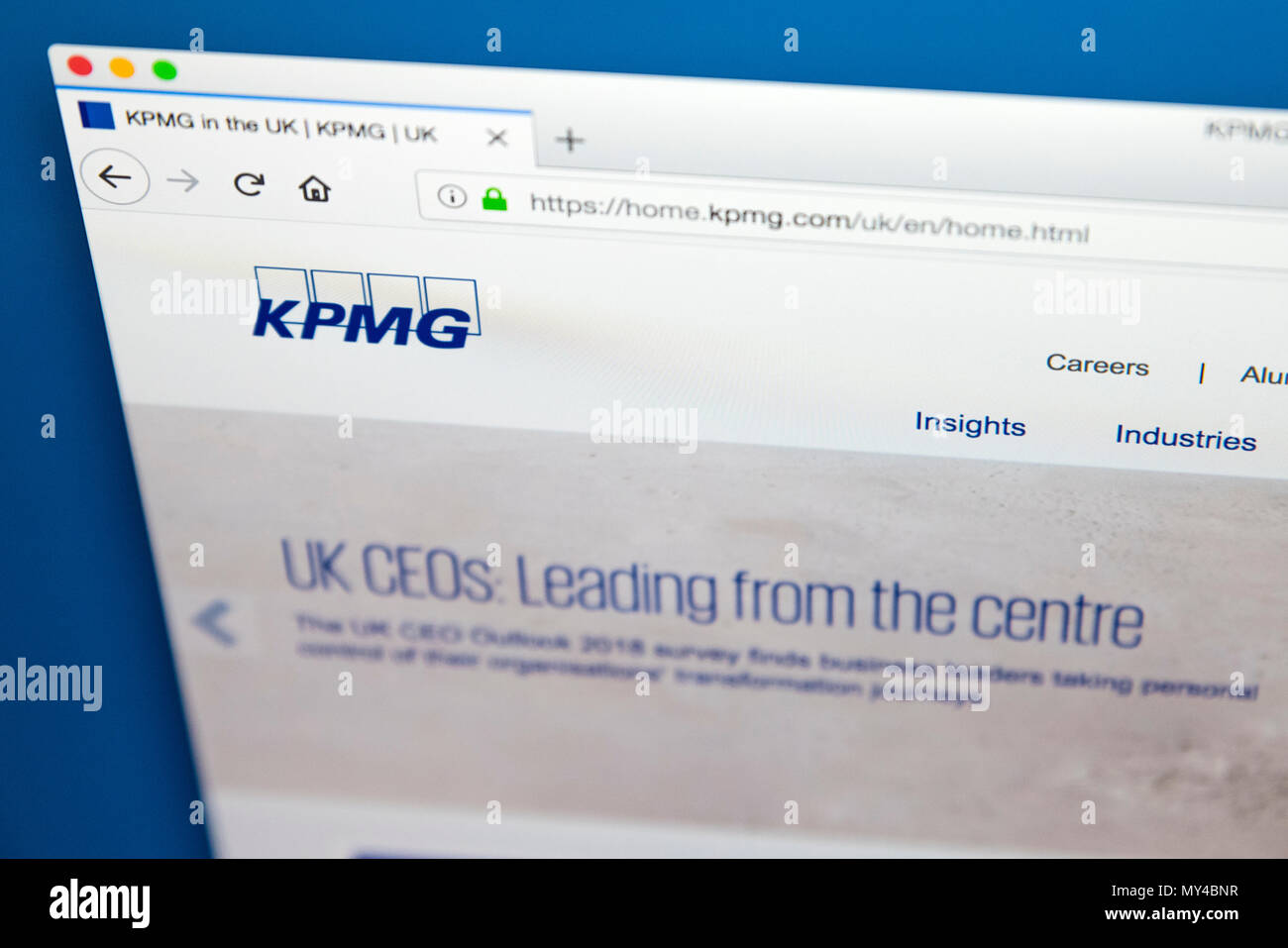 Kpmg Logo Stock Photos & Kpmg Logo Stock Images - Alamy