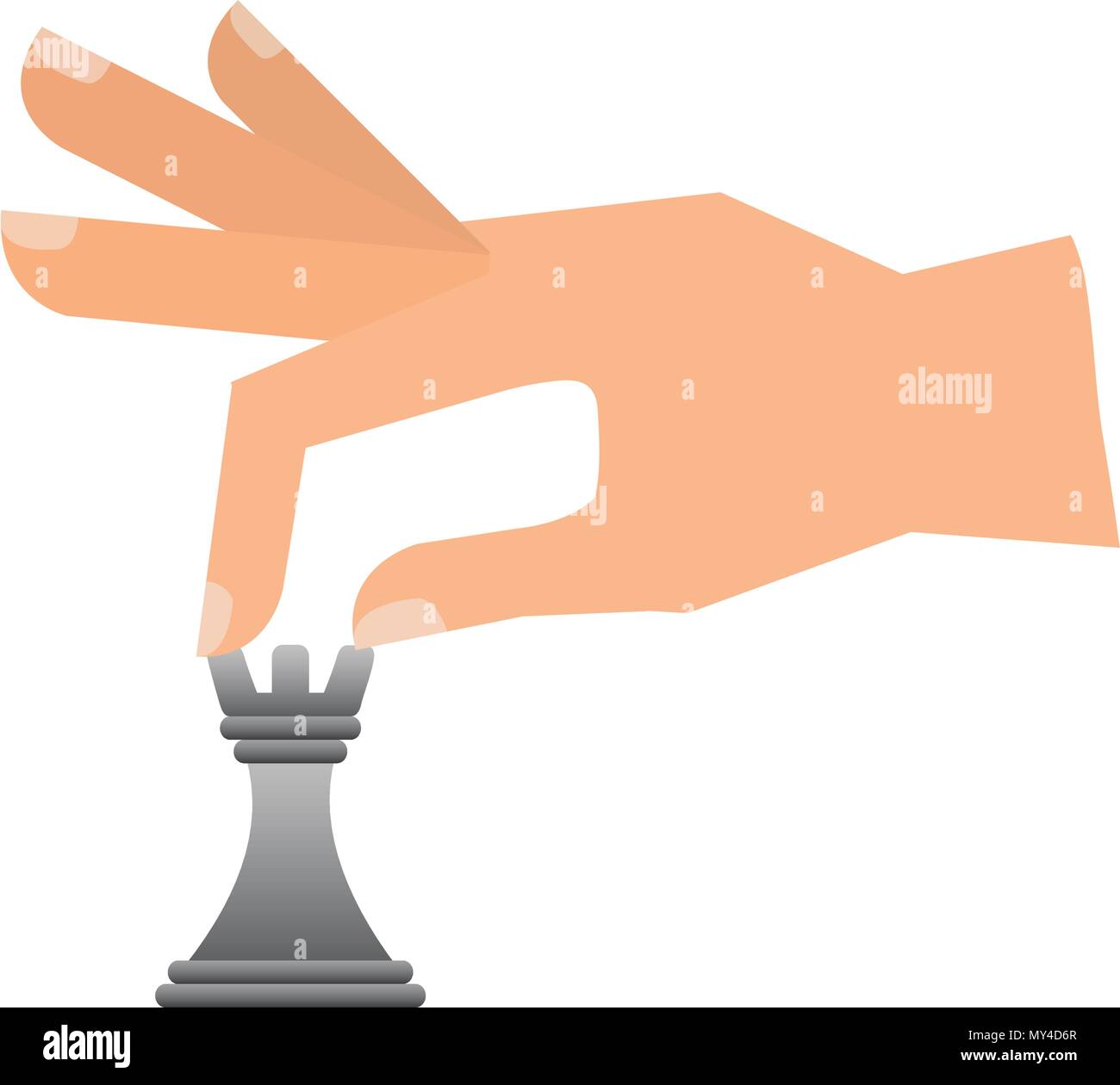 Chess check tower rook symbol hi-res stock photography and images - Alamy