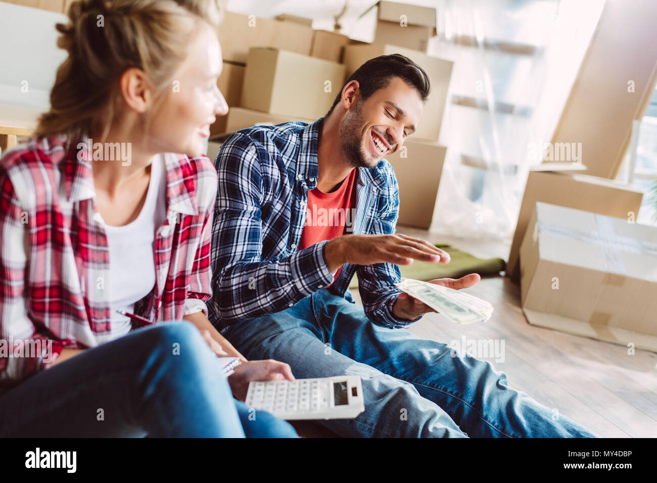 Counting together smile hi-res stock photography and images - Alamy