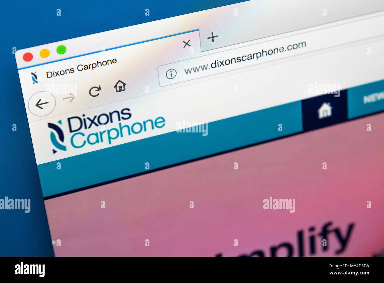 Dixons carphone logo hi-res stock photography and images - Alamy