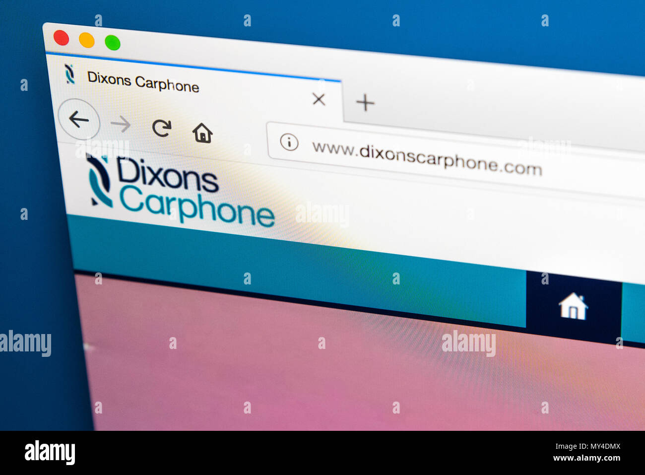 Dixons carphone logo hi-res stock photography and images - Alamy