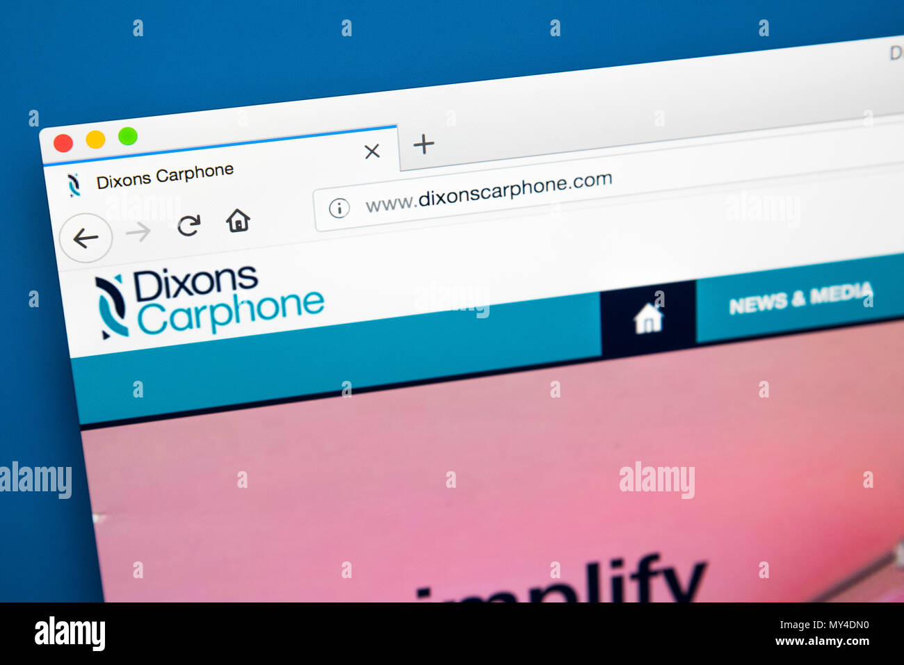 Dixons carphone logo hi-res stock photography and images - Alamy