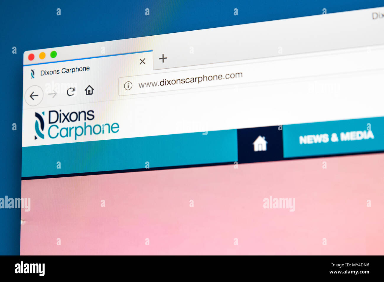 Dixons carphone logo hi-res stock photography and images - Alamy