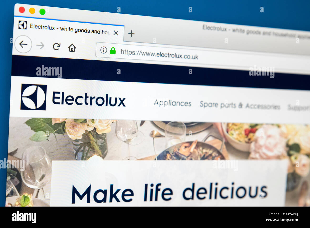 Electrolux logo hi-res stock photography and images - Alamy