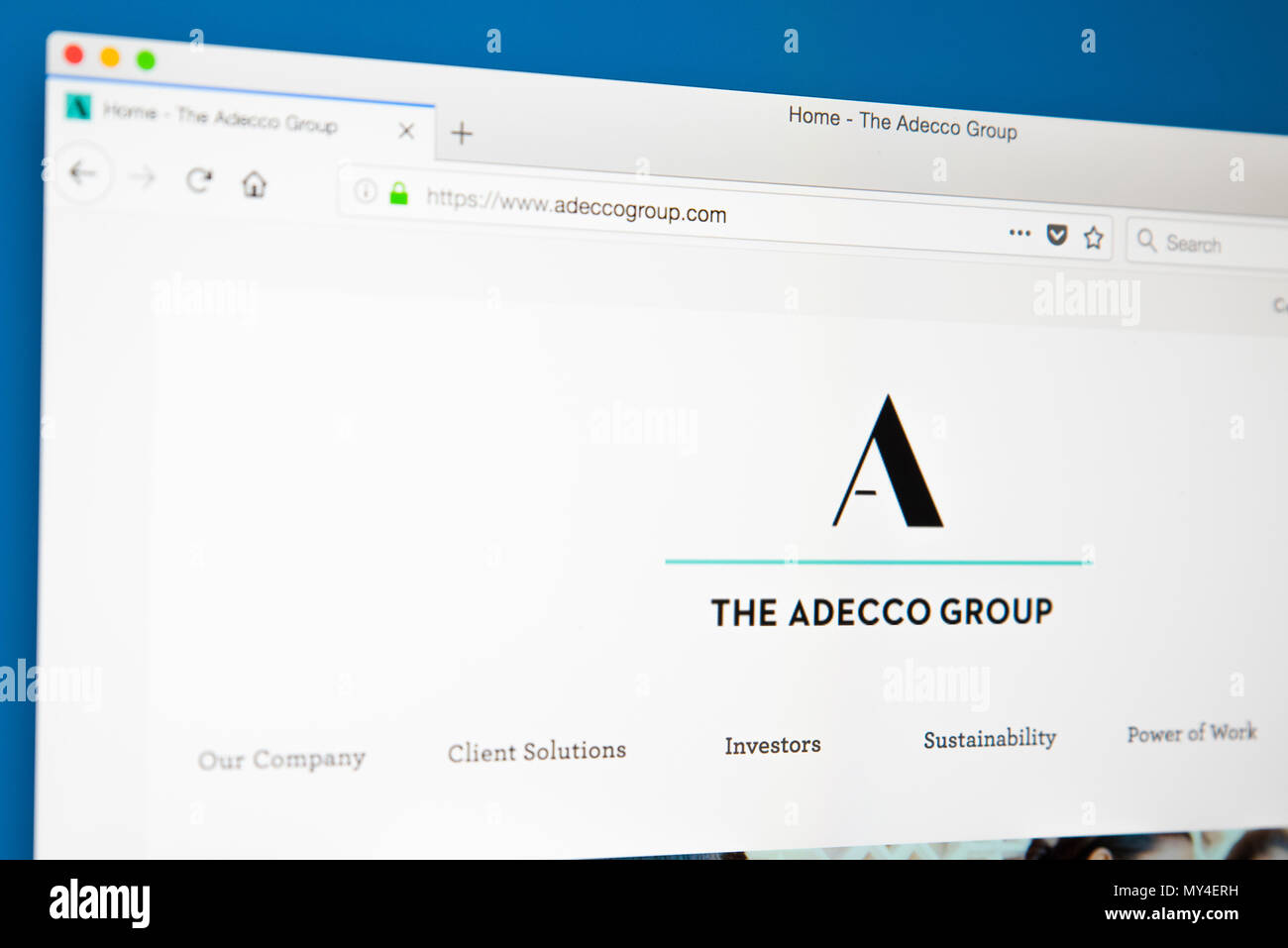 Adecco Logo High Resolution Stock Photography and Images - Alamy