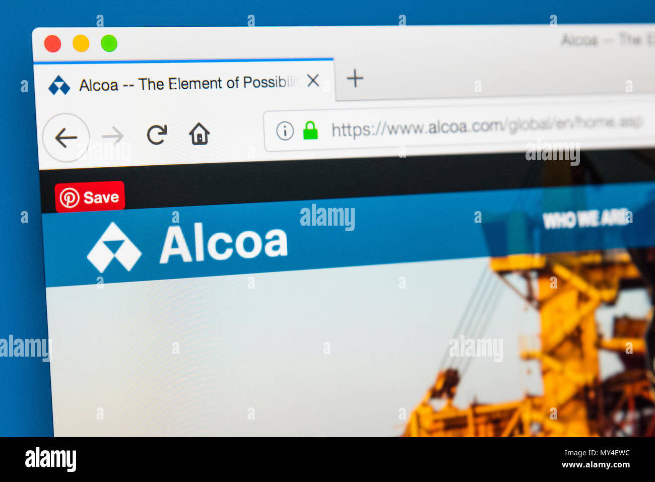 Alcoa company hi-res stock photography and images - Alamy