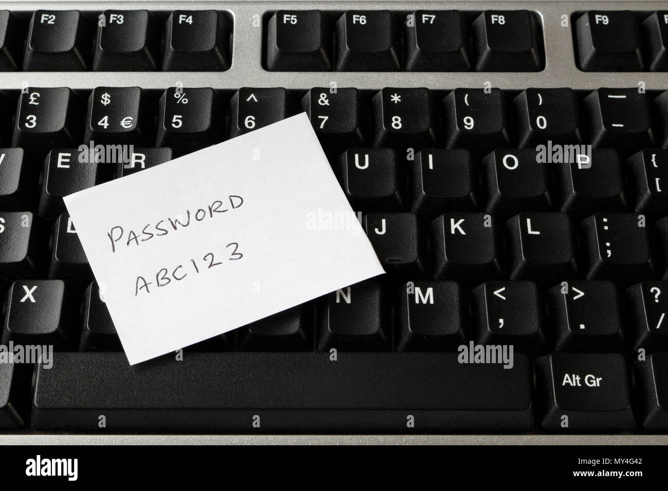Password keyboard hi-res stock photography and images - Alamy