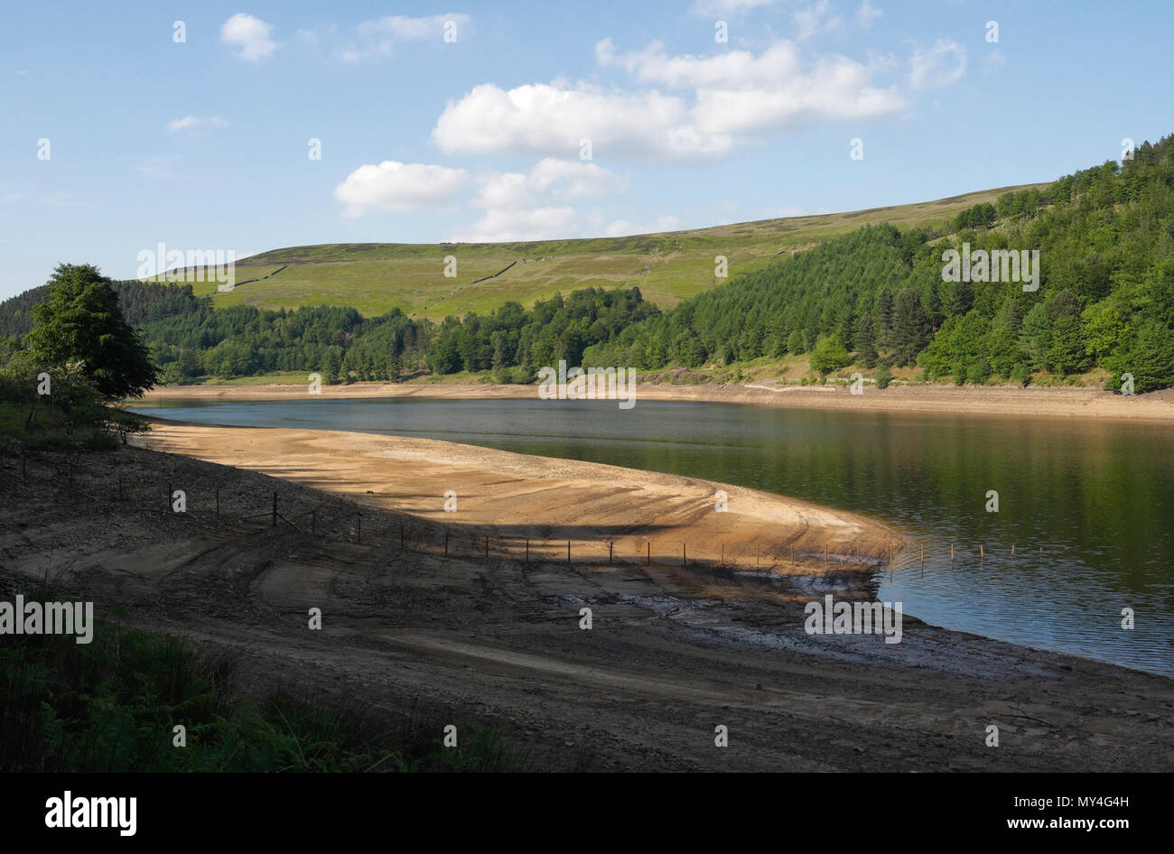 Derwent Reservoir Derbyshire England Uk High Resolution Stock ...
