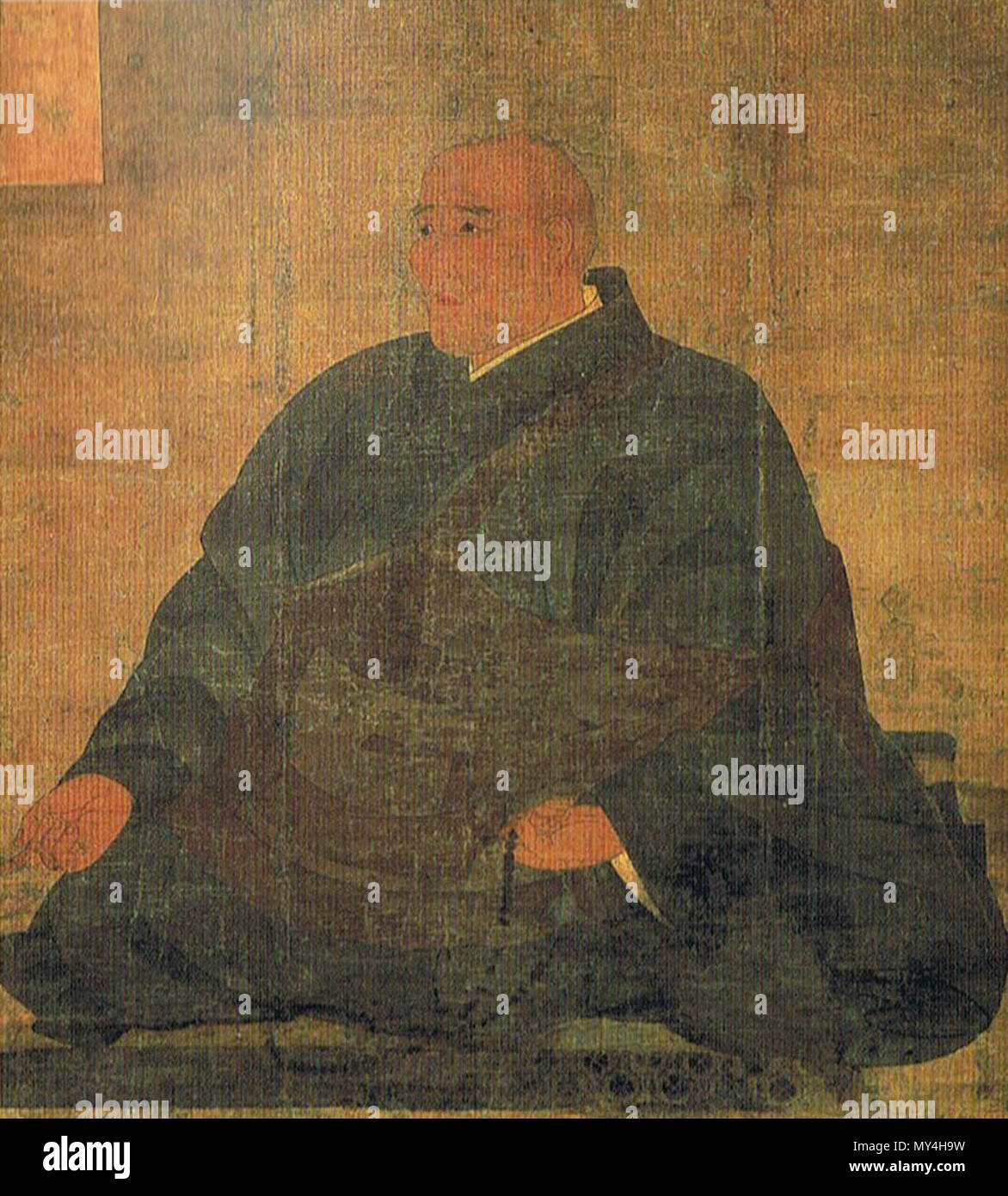. English: portrait of en:Mongaku, Buddhist monk of Japan. Property of ...